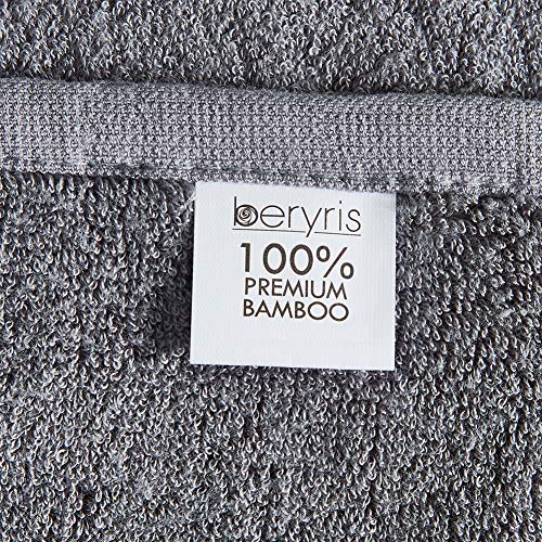 beryris Flannel face cloth flannel Wash Cloth Bamboo Face Cloth (Pack ...