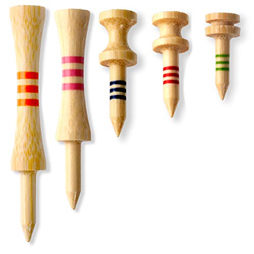 Green Swing Bamboo Golf Tees Mixed Sizes | Strong Sustainable ...