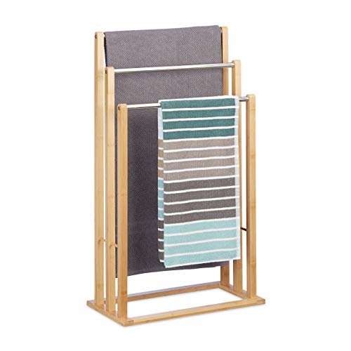 Bamboo Towel Rail - Only Bamboo Products