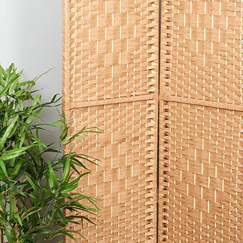 Hartleys Solid Weave Hand Made Wicker Room Divider - Choice of Size and ...