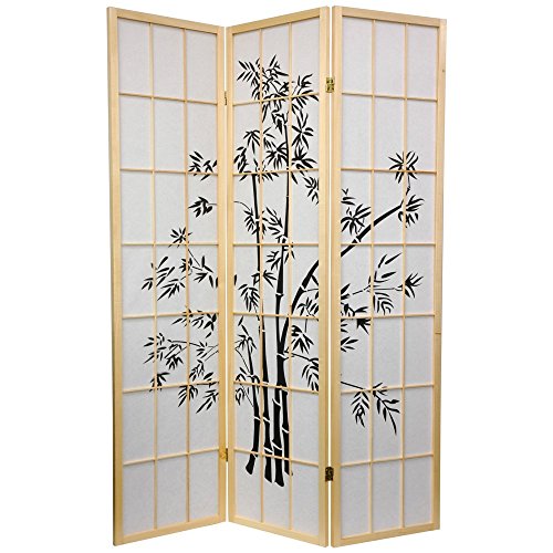 Oriental Furniture 6-Feet Japanese Style Lucky Bamboo Rice Paper Room ...