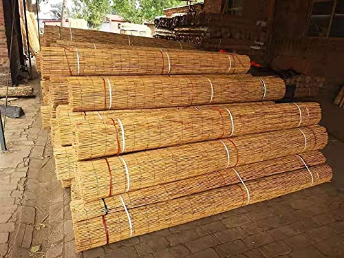 Abaseen Natural Split Reed Fence Hand-Woven Screening for Garden ...