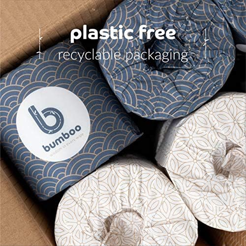 Bumboo Toilet Roll 24 Pack | Wrapped Toilet Paper 3 ply, 300 Sheets ...