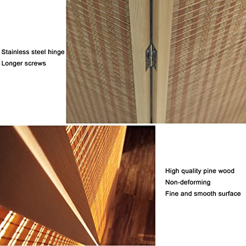 IBOWZ Folding Room Dividers Folding Room Screen Divider, Standing ...