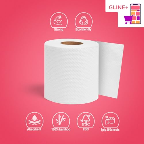 Toilet roll, Soft Bamboo Toilet Paper, Luxury eco-Friendly Sustainable ...