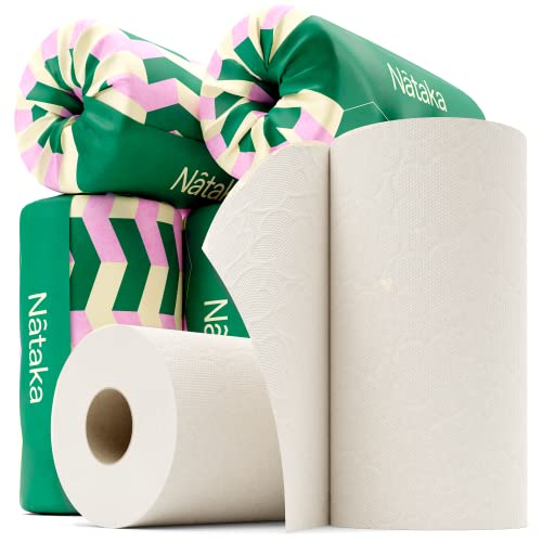 Bamboo Paper Towels, 6 Pack x 2-Ply Large & Eco Friendly Roll ...