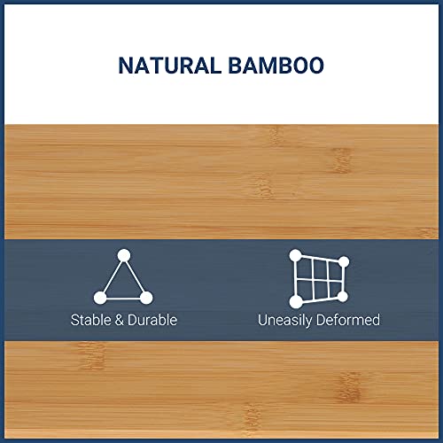 HOMCOM Monitor Riser Laptop PC Plinth Stand TV Computer Desktop ...